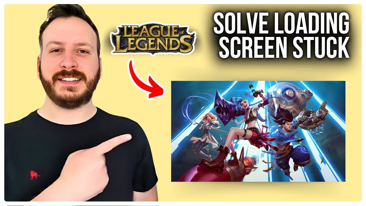 How To Solve League Of Legends Loading Screen Stuck - YouTube