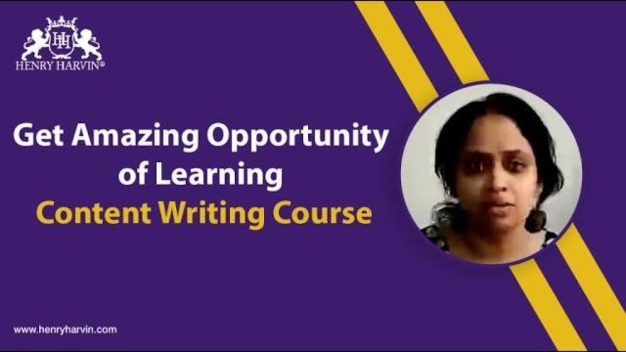 The Best Opportunity to Learn Content Writing Course from Henry Harvin | Henry Harvin Reviews ...