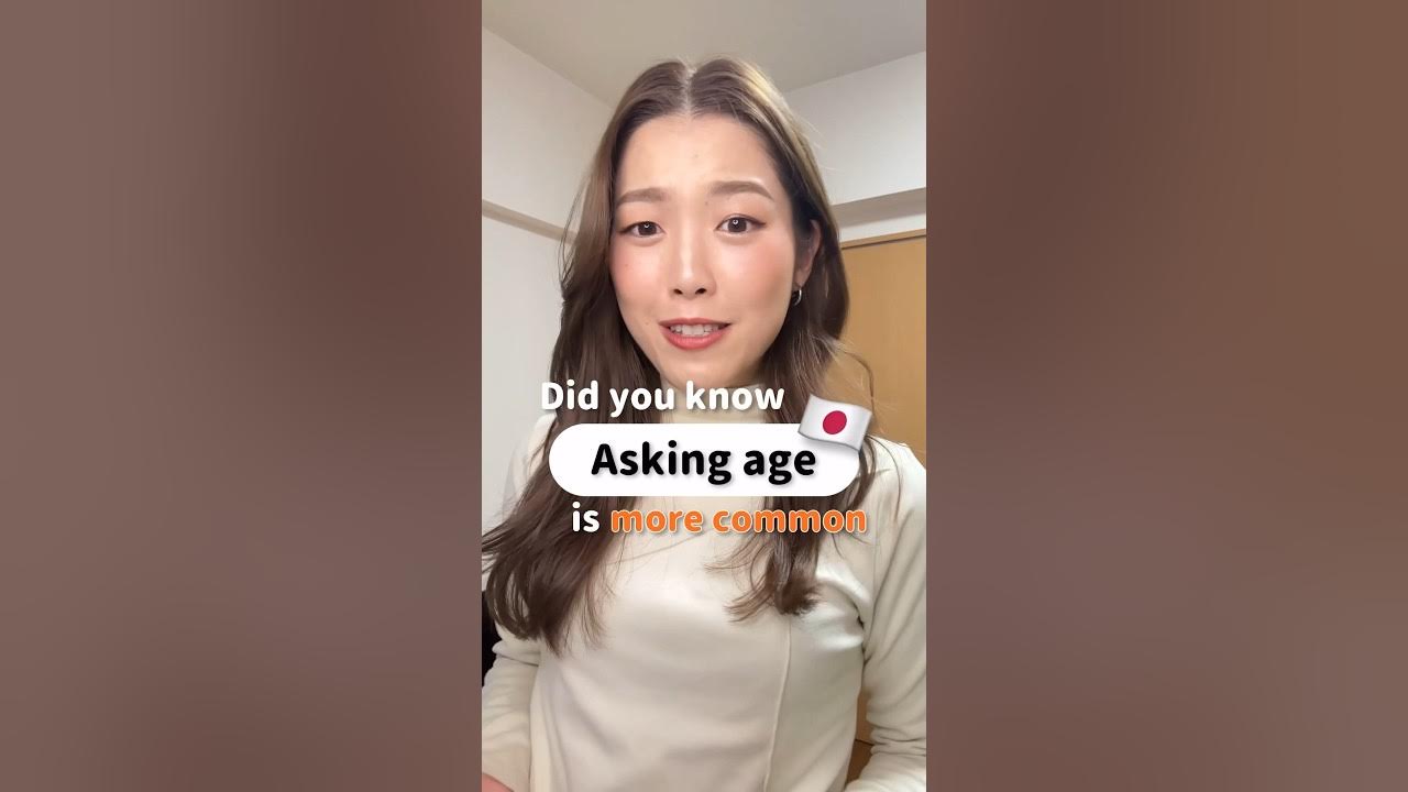 Talking about age in Japanese (How old are you?) - YouTube