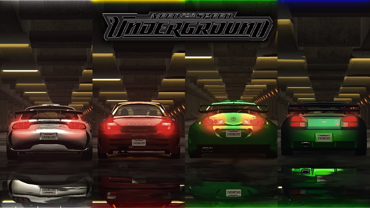 ALL WIDEBODY KITS IN NFS UNDERGROUND - YouTube