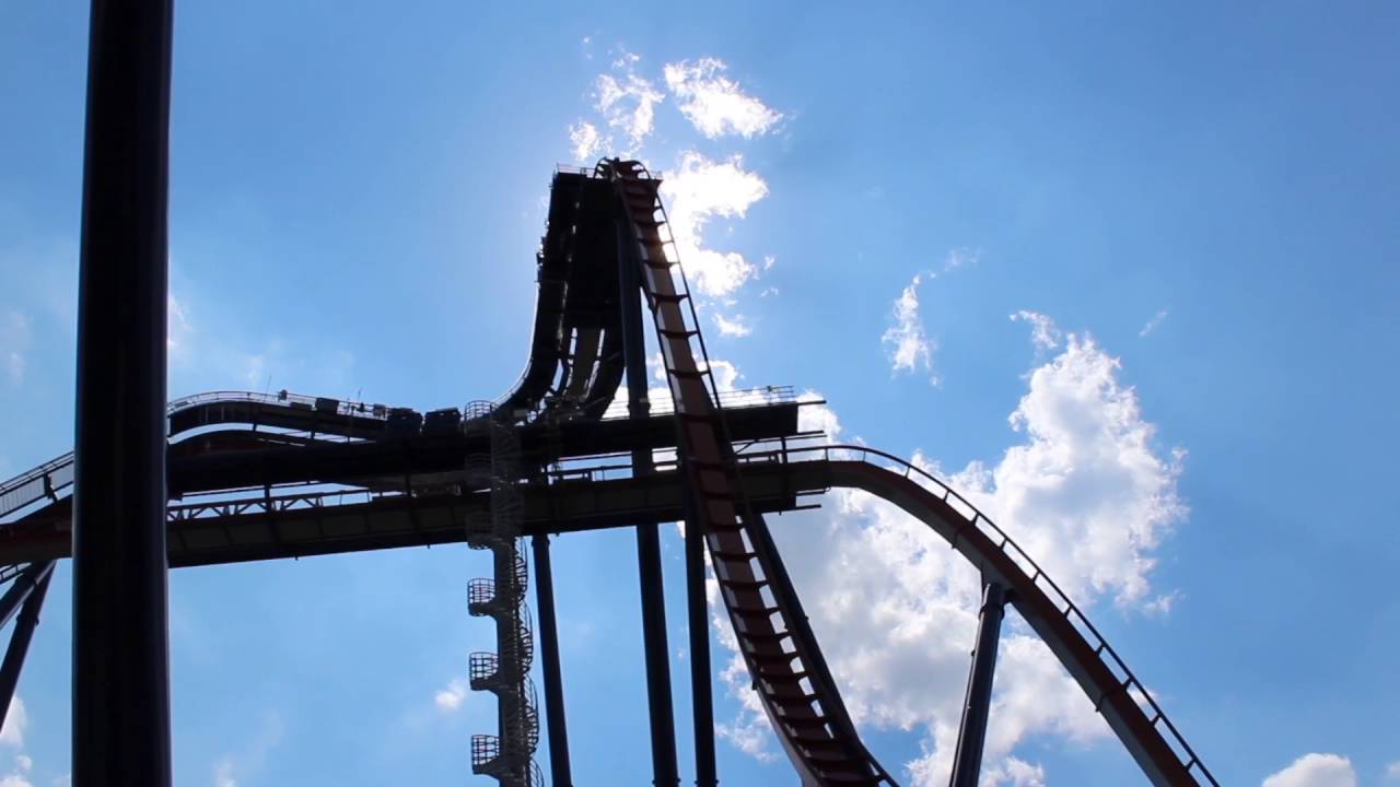 New For 2016 Valravn Cedar Point Dive Coaster Off Ride - YouTube
