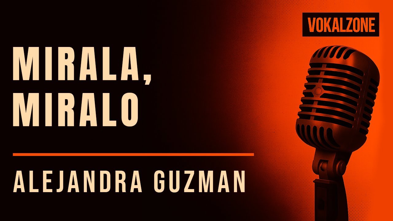 🔥 ¡Cántala como Alejandra Guzmán! | Mírala, Míralo - Karaoke con Letra ...