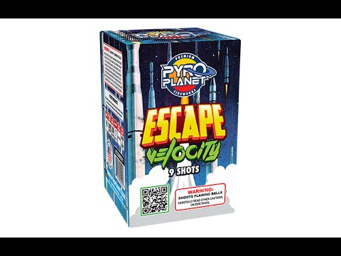 ESCAPE VELOCITY 9 SHOT - PYRO PLANET FIREWORKS - PP1015 - YouTube