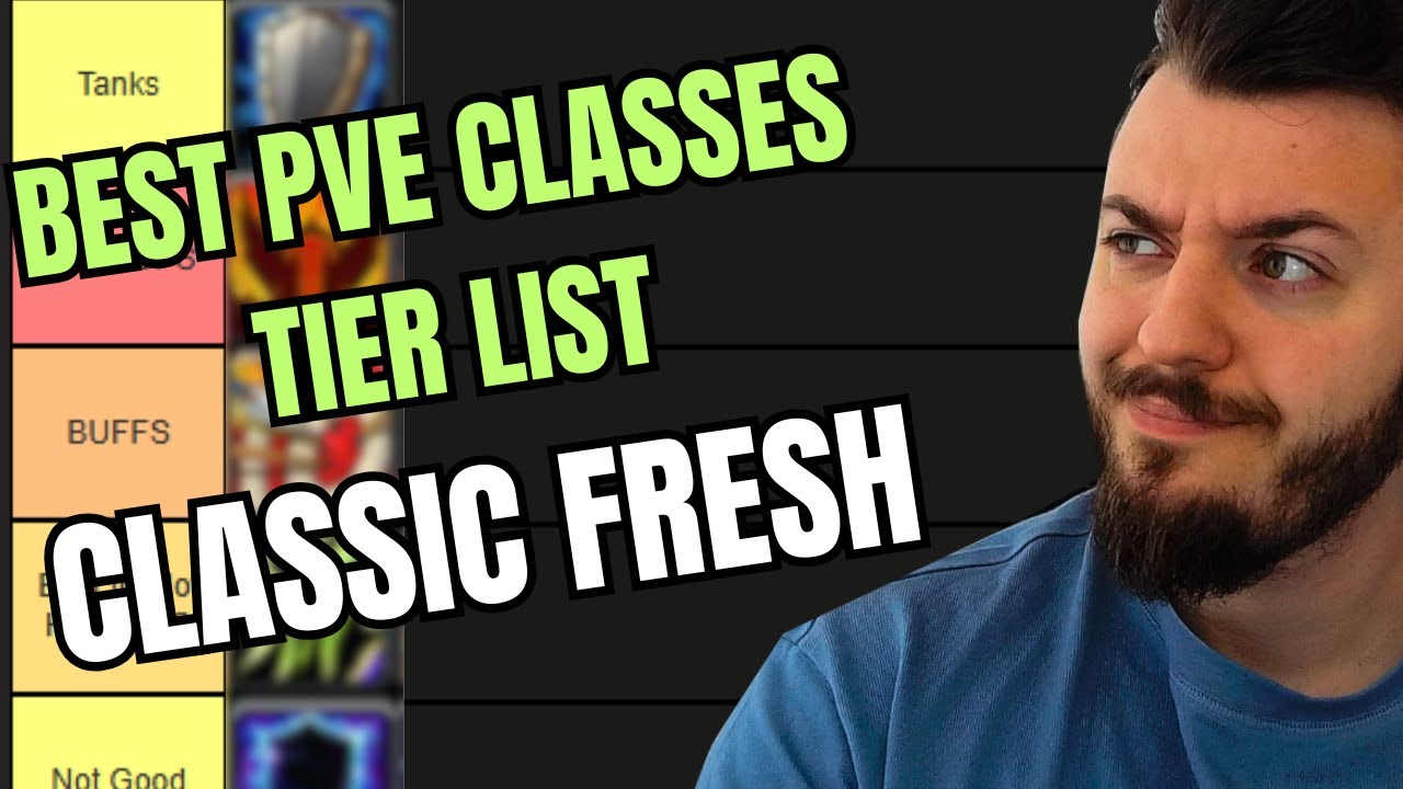 BEST CLASSES In PVE TIER LIST CLASSIC WOW FRESH YouTube best-classes-in-pve-tier-list-classic-wow-fresh-youtube