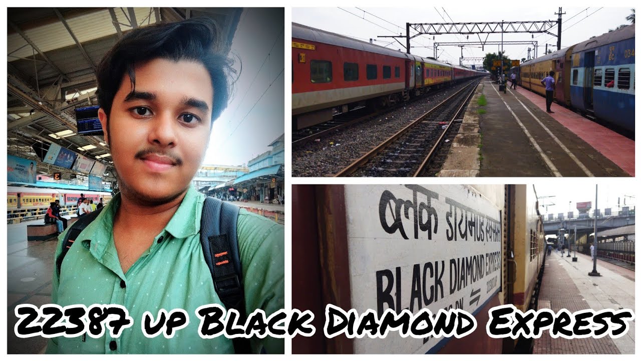 22387 up Dhanbad Black Diamond Express journey from Howrah to Asansol ...