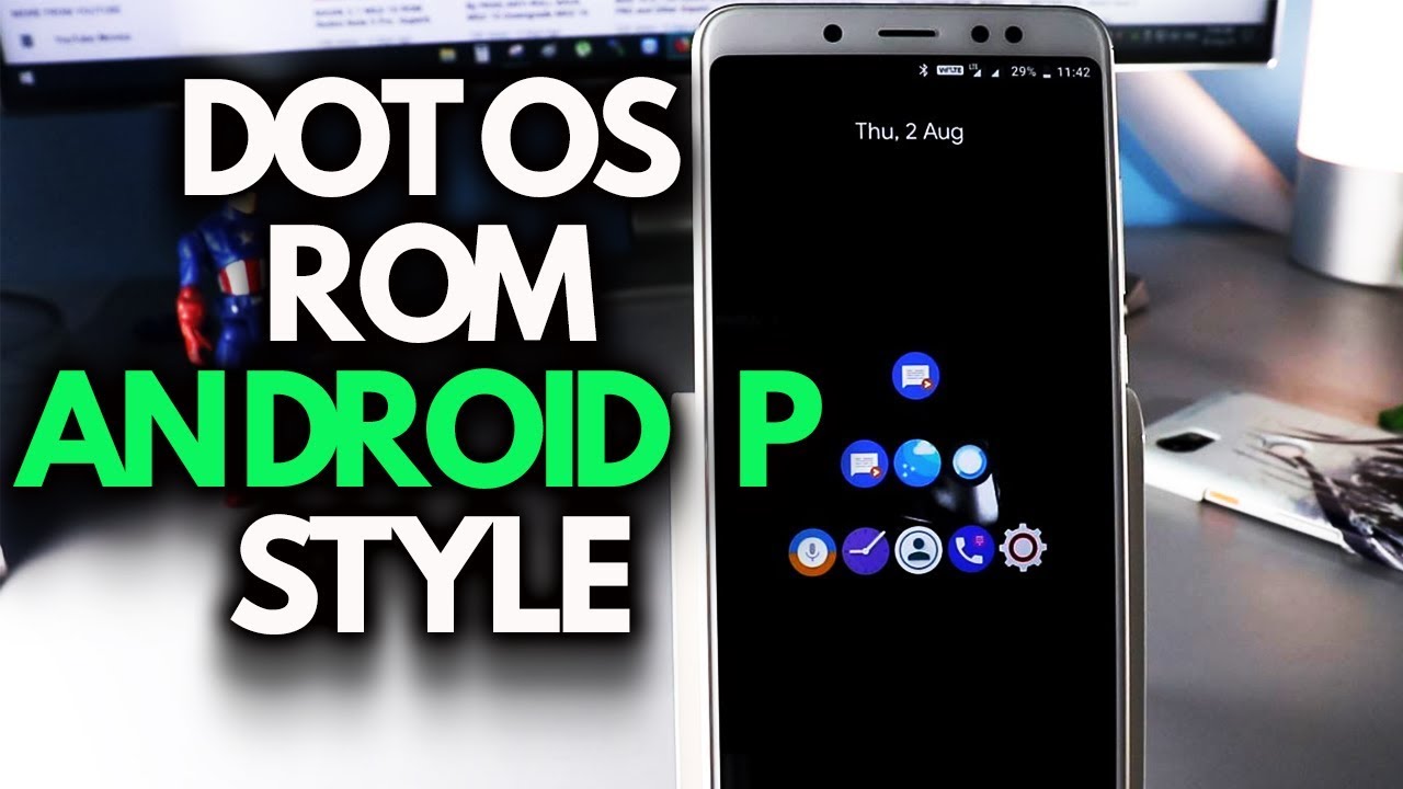 GET Android P Look with DOT OS ROM Redmi Note 5 Pro - YouTube