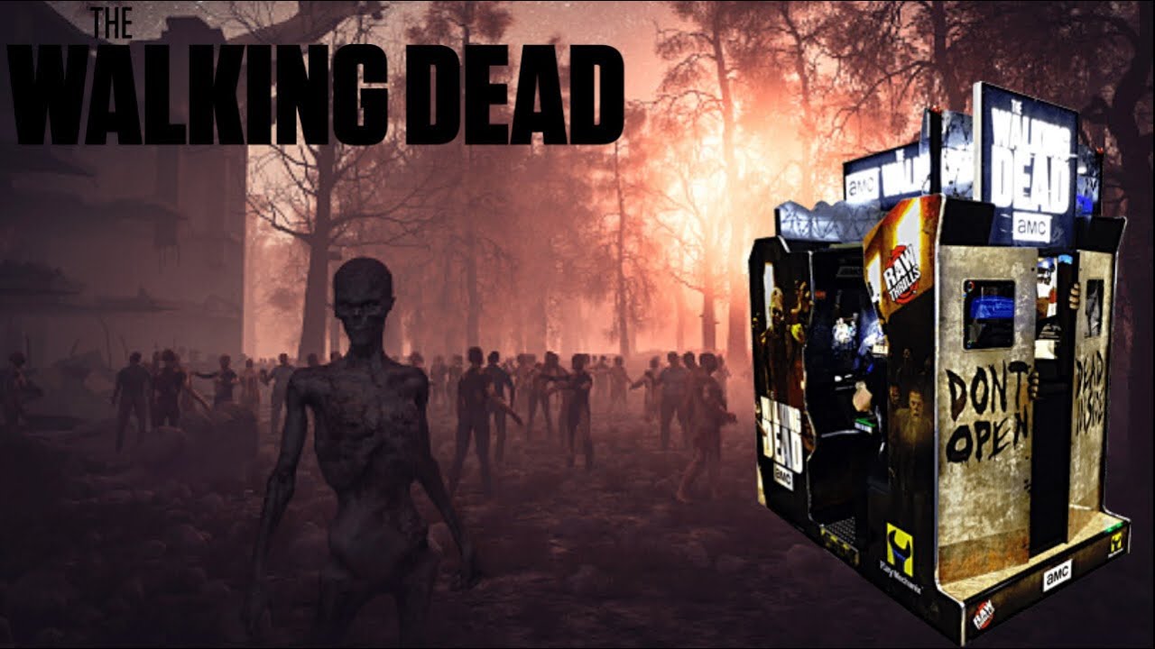 AMC The Walking Dead Arcade - Co-Op Playthrough With MJ23 - YouTube