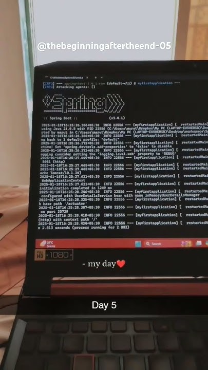 Learning Springboot Day 05 #springboot #motivation #life #tcs #wings1 #tcsdigital #coding # ...