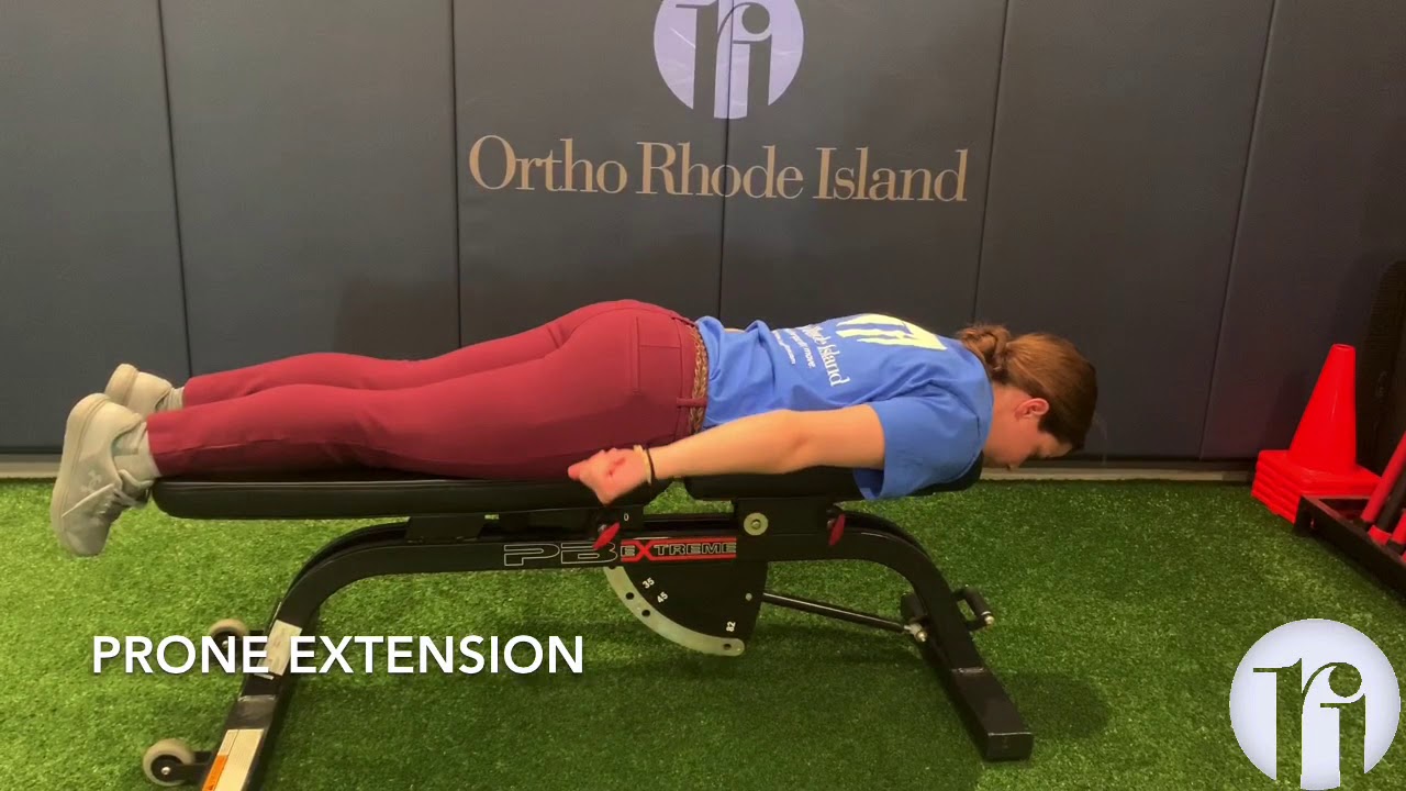 Prone Extension - YouTube