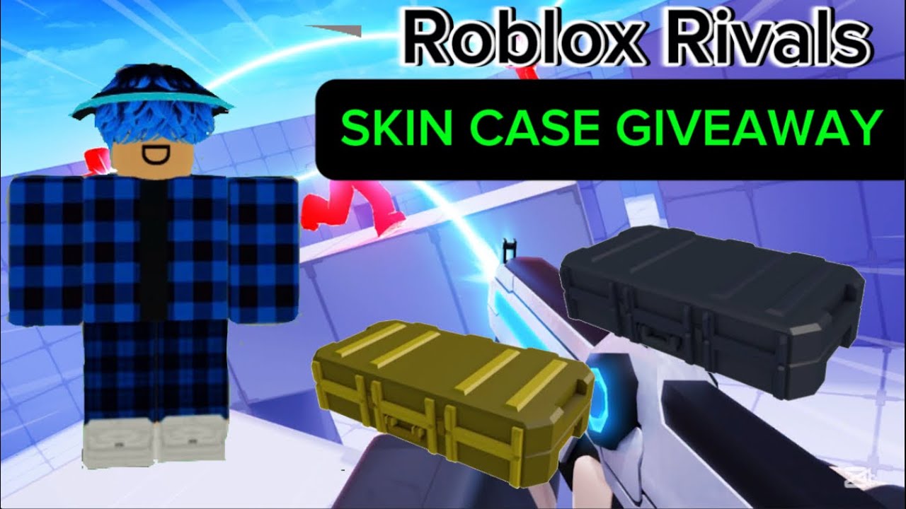 SKIN CASE GIVEAWAY Roblox Rivals - YouTube
