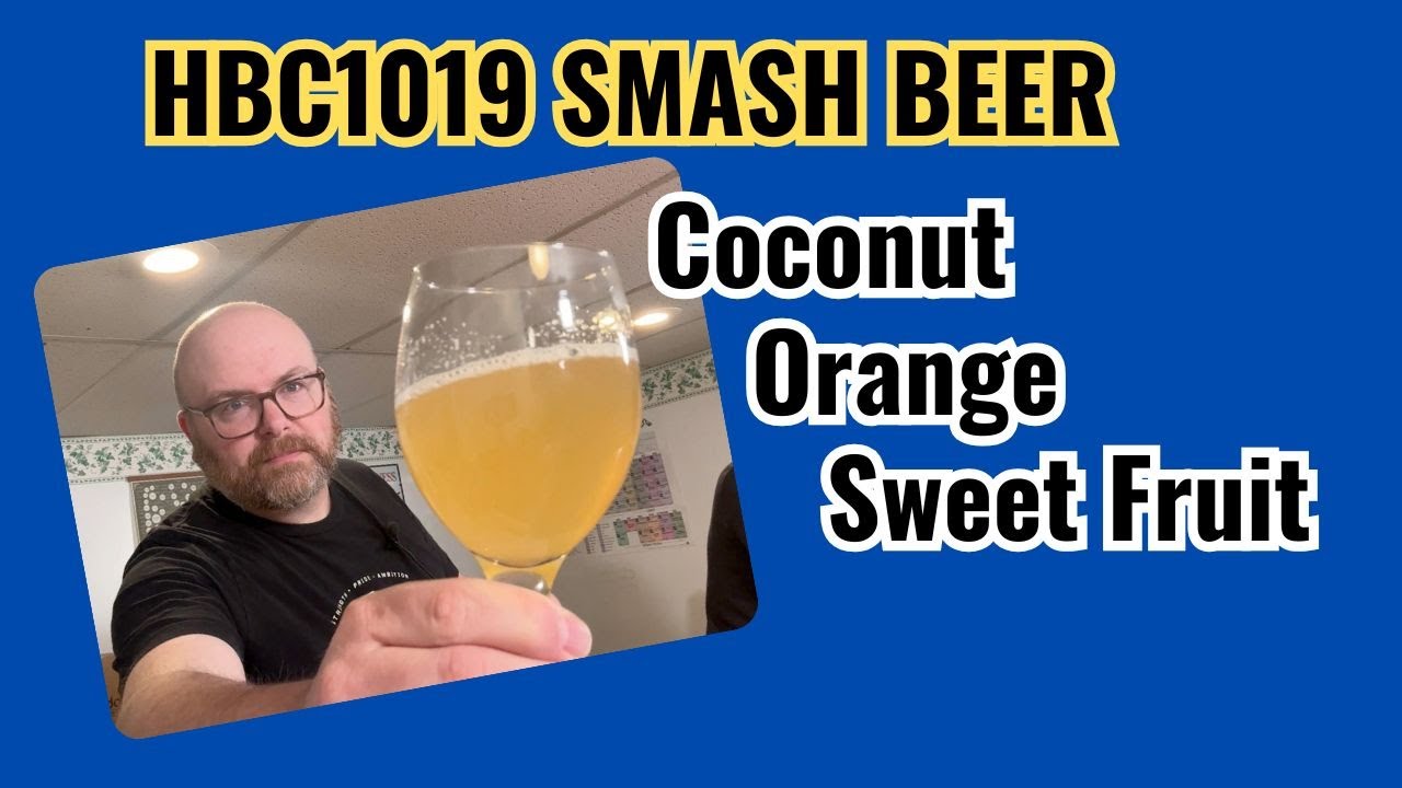What Do HBC 1019 Hops Taste Like? SMaSH Beer Experiment - Brew Dudes ...