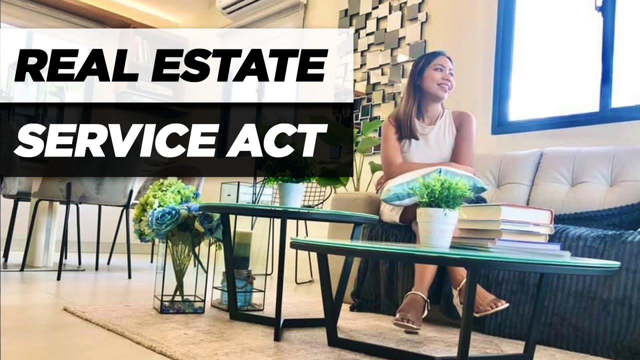 Real Estate Service Act Explained (RA 9646) - YouTube