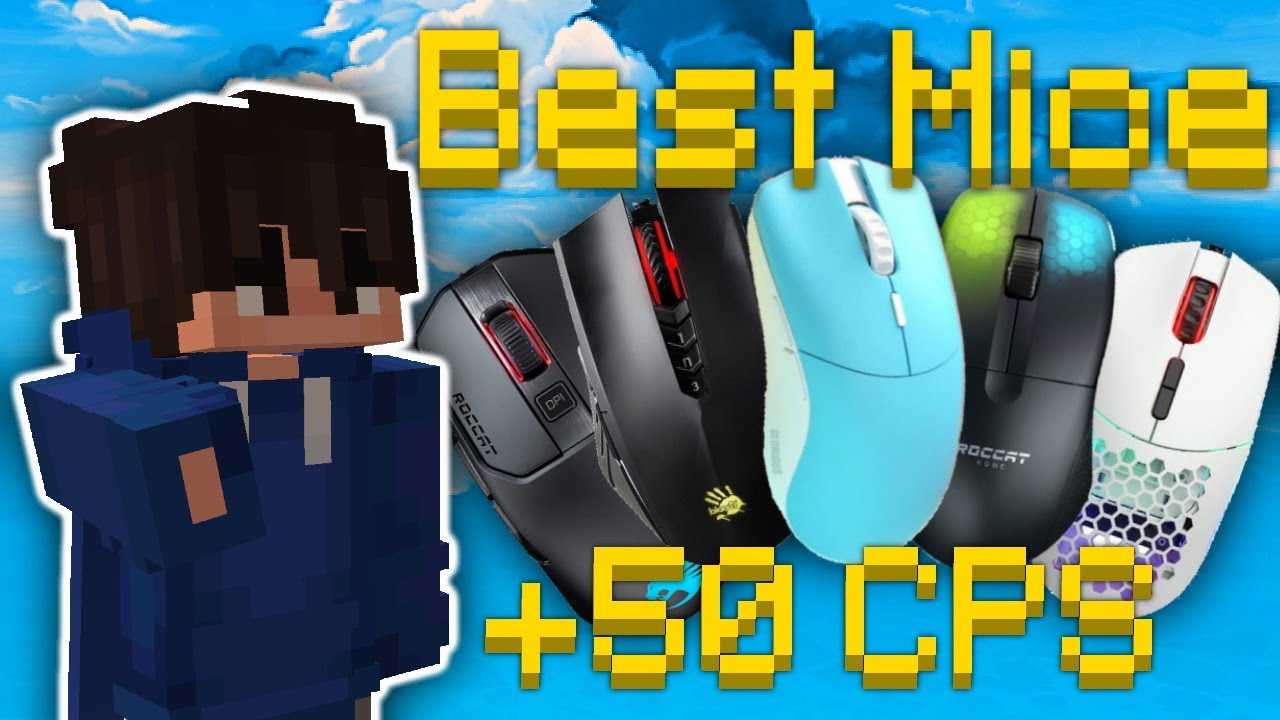 BEST Mice For Minecraft PvP! (High CPS) - YouTube