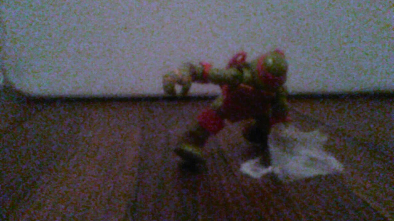 tmnt stop motion smoke bomb test - YouTube