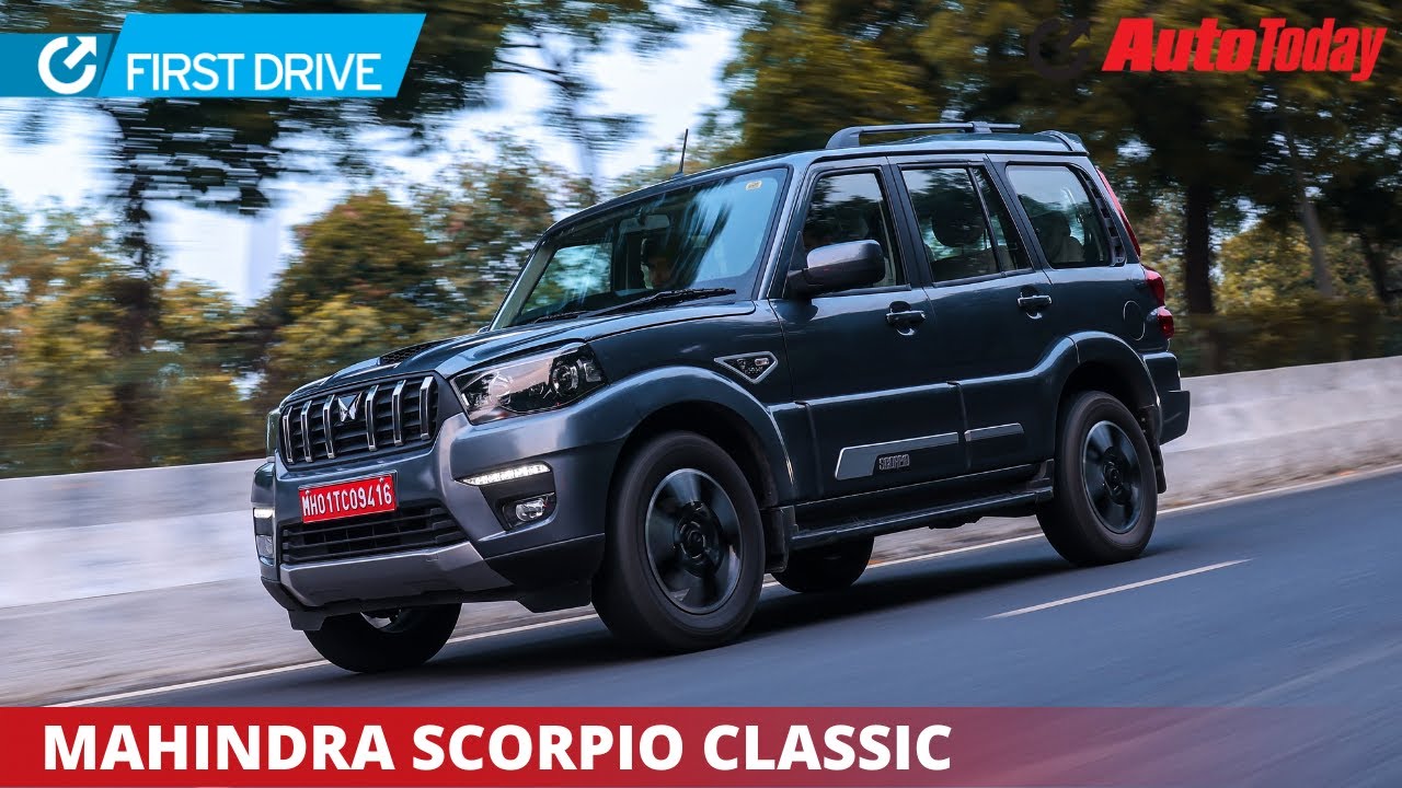 Mahindra Scorpio Classic Review | First Drive - YouTube