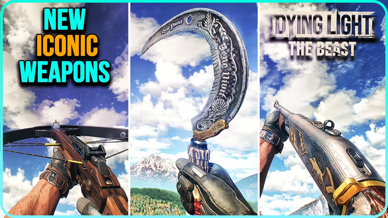 All New Iconic Weapons & Armor Showcase Dying Light The Beast - YouTube