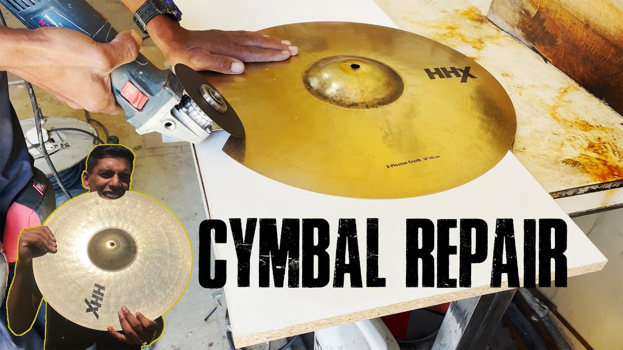 Cymbal Repair. Vlog EP. 03 - YouTube