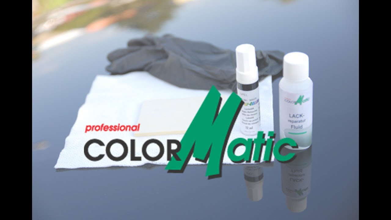 ColorMatic Lackreparatur-Set für Steinschläge - YouTube