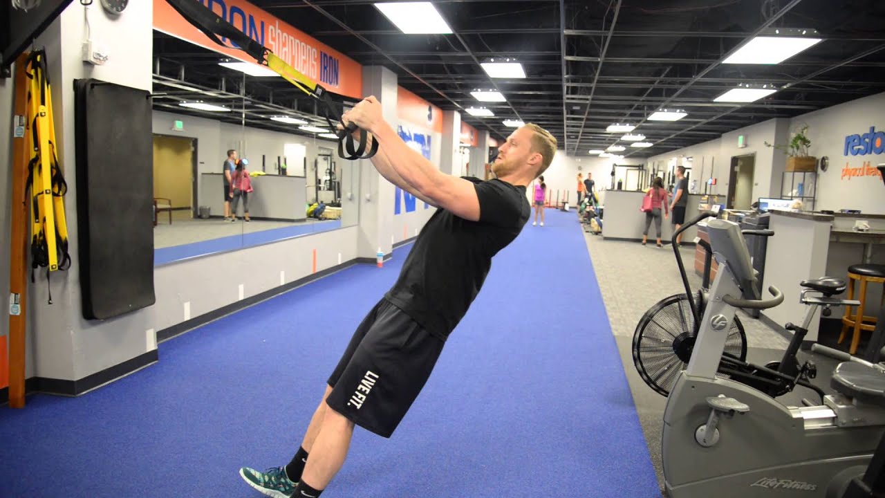 TRX Reverse Fly - YouTube