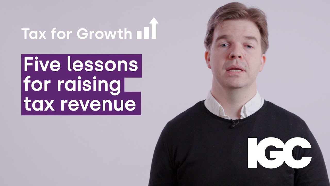 Five lessons for raising tax revenue - YouTube