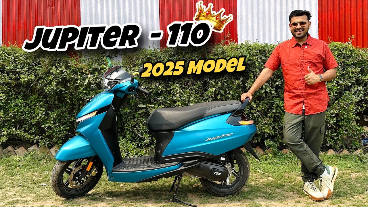 All New Tvs Jupiter 110 Smart X Connect 2025 🔥 Low Price || ज़्यादा ...