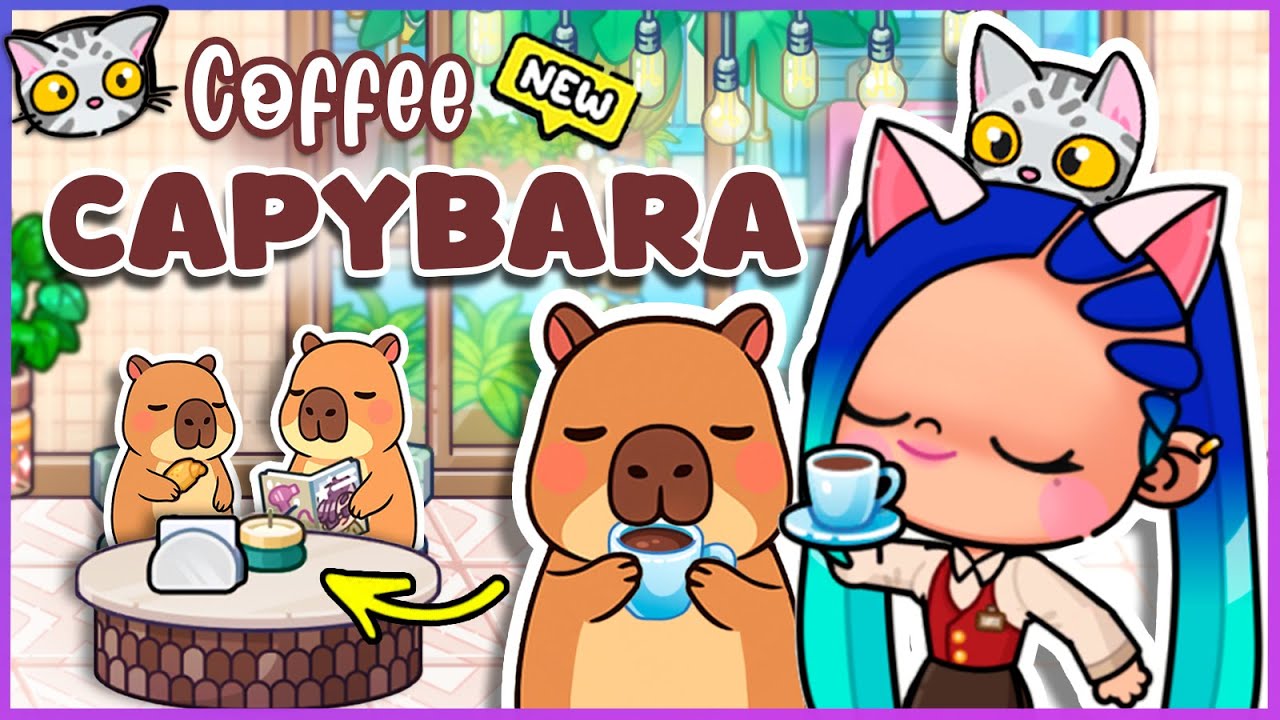 FREE! I Turn My APARTMENT into a CAPYBARA CAFÉ! PART 4 🐹☕ | Avatar ...