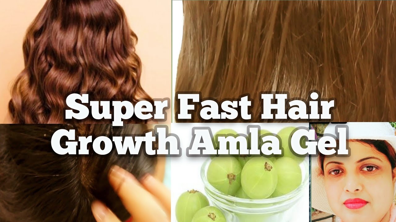 Super Fast Hair Growth Amla Gel | Hair Regrowth treatment At Home ...