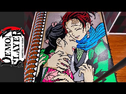 Demon Slayer (IN 142,585 DOMINOES!) - YouTube