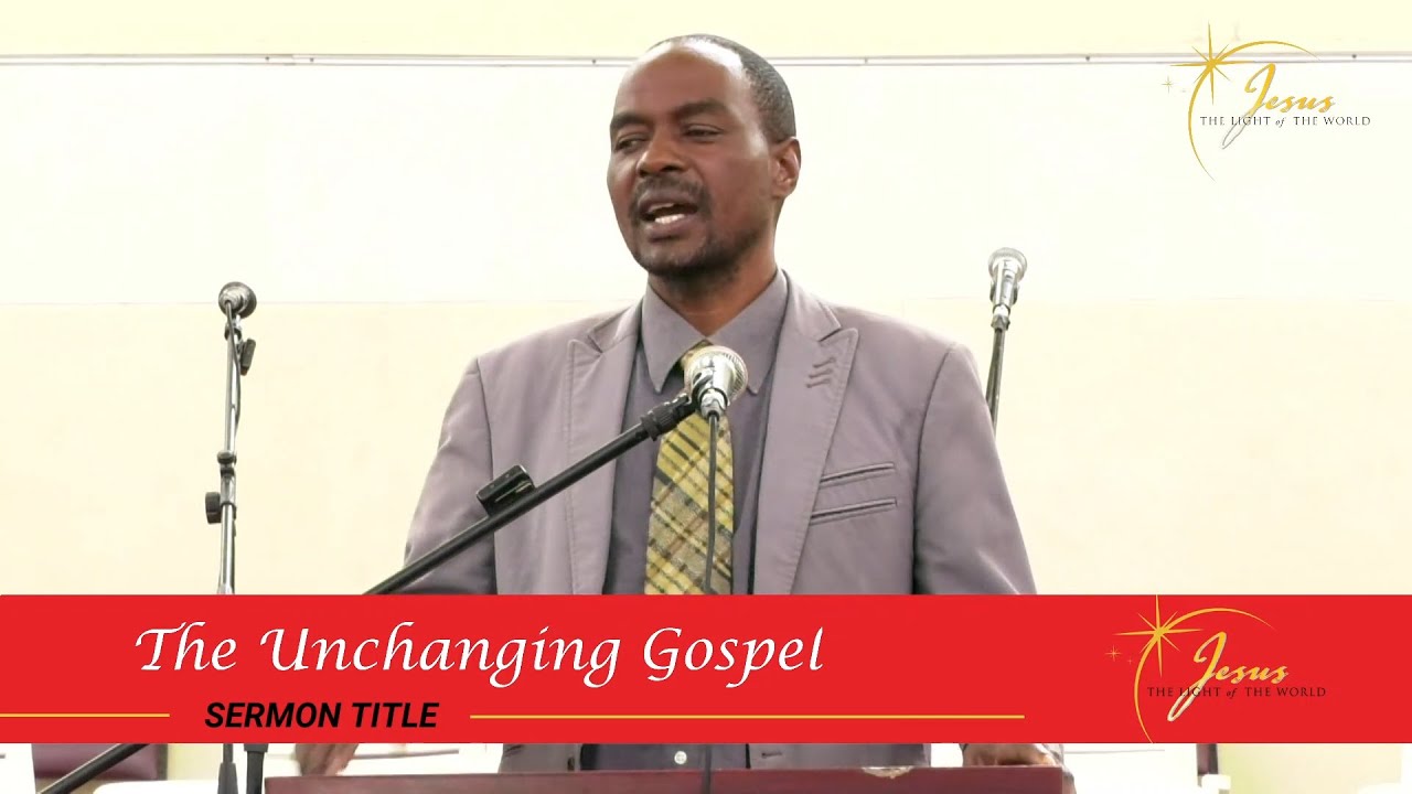 25.05.2025 Devotional Service - "The Unchanging Gospel" by Bro. Crispen ...