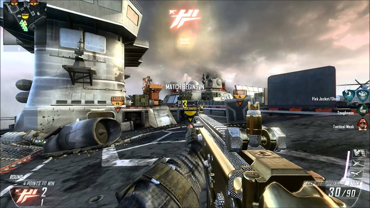 #35 - 13-1 S&D (SCAR-H + KAP-40) - BO2 PC - YouTube