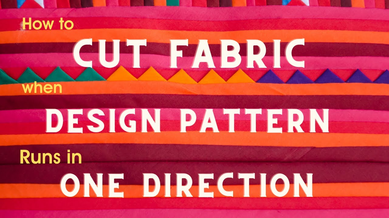Cutting Hack When Design is Running in One Direction | How to Place ...