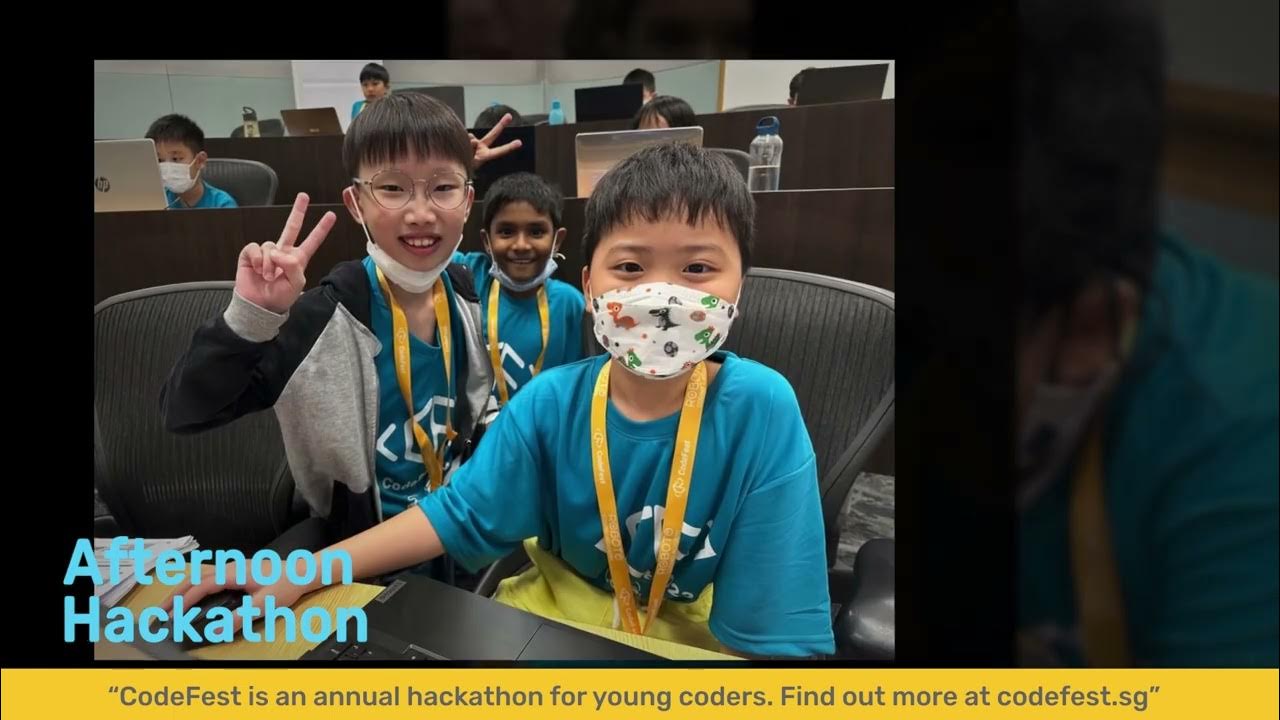 CodeFest 2022 - Largest Hackathon-for-Kids in Singapore - YouTube