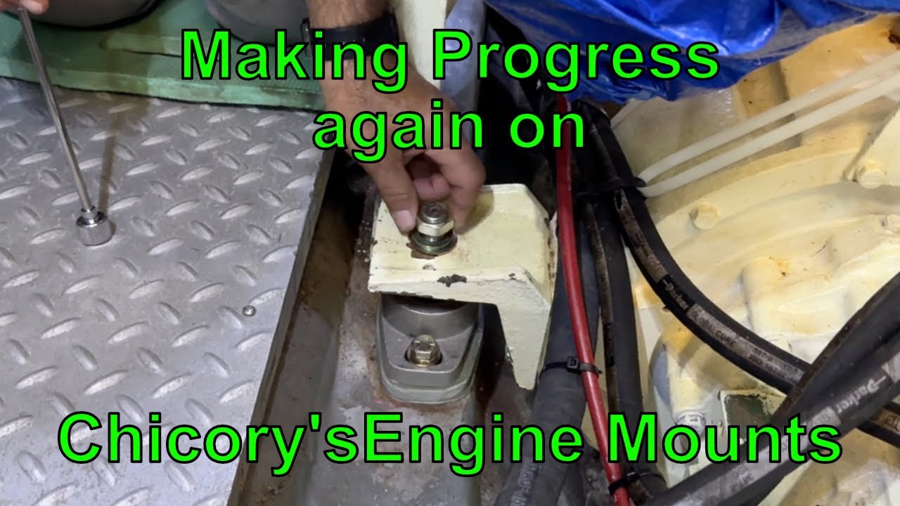 Making Progress again on Chicory's Engine Mounts - YouTube