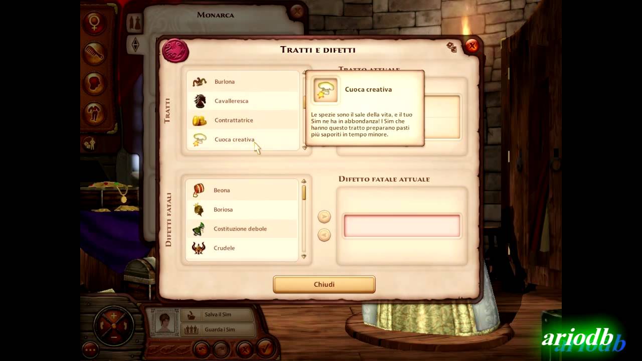 The Sims Medieval Gameplay ITA 1 Creazione Monarca - YouTube