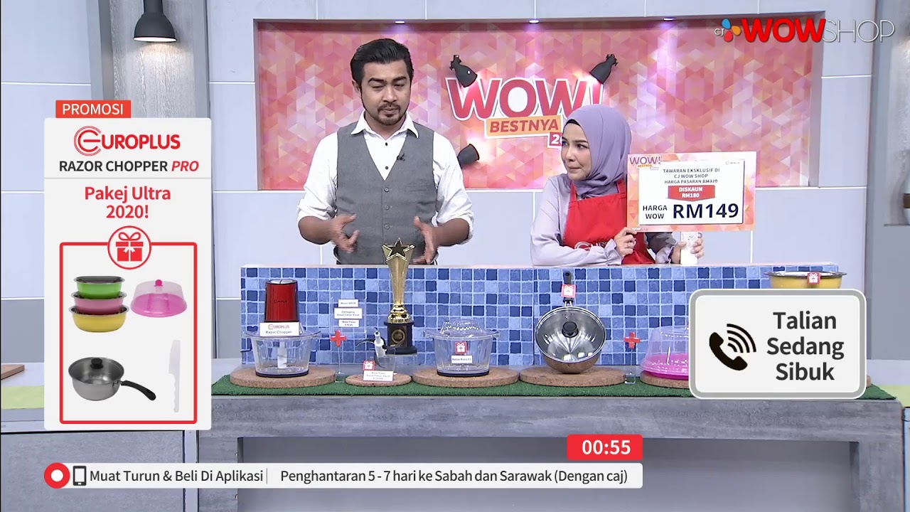 EUROPLUS RAZOR CHOPPER PRO S14 / TV9 / P5207 / 3 JAN 2020 - YouTube