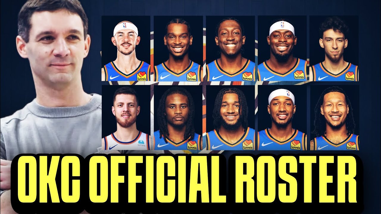 Pang-FINALS ang OKC na to! Oklahoma City Thunder Official Roster ...