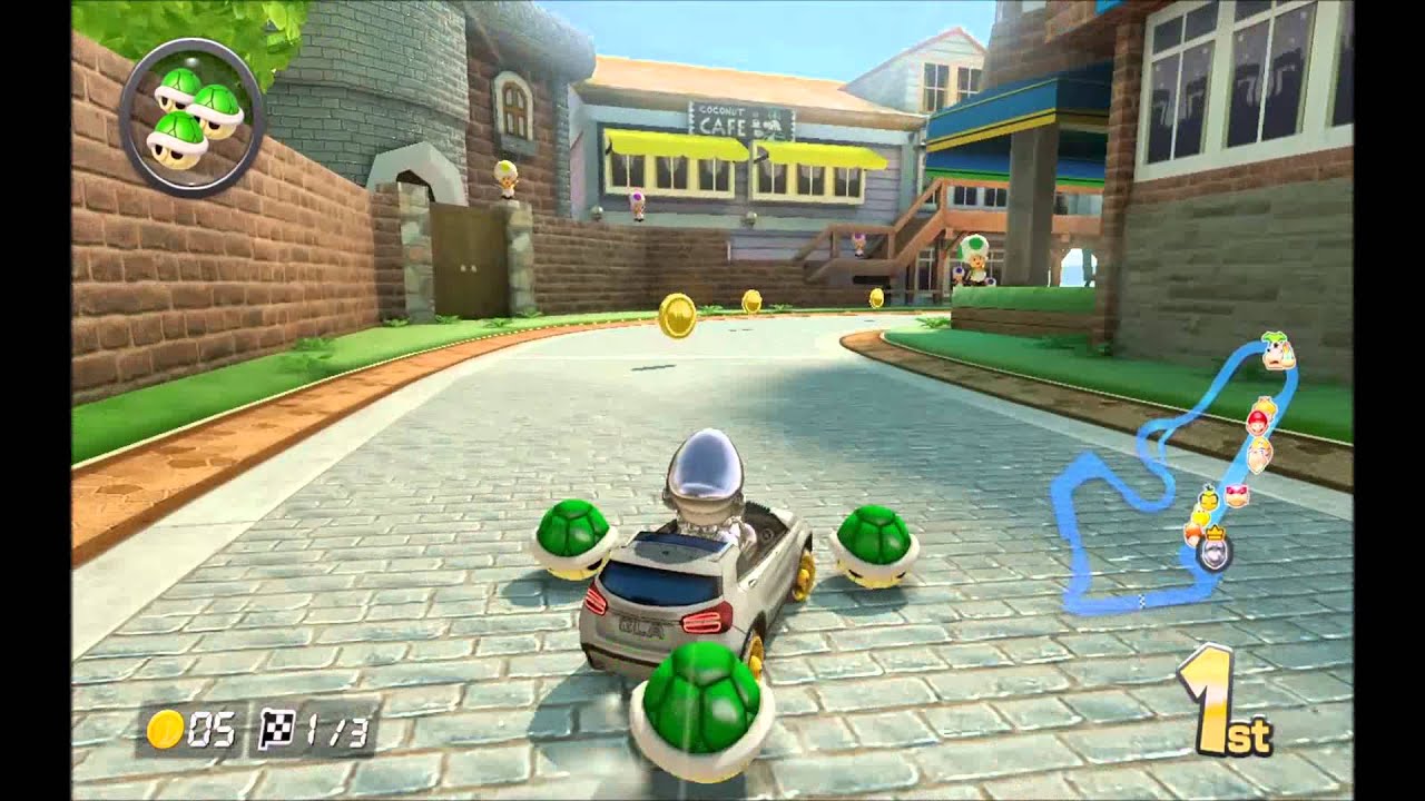 Toad Harbor - Mario Kart 8 (1080p) - YouTube