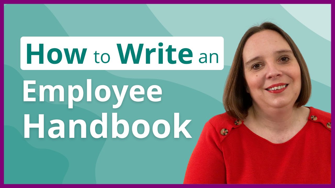How to Write an Employee Handbook - YouTube