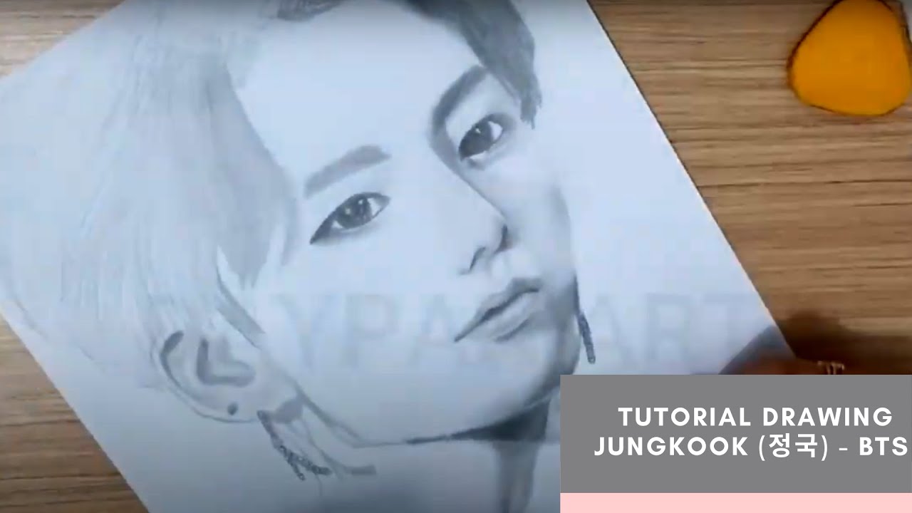 Drawing Jungkook (정국) - BTS - YouTube