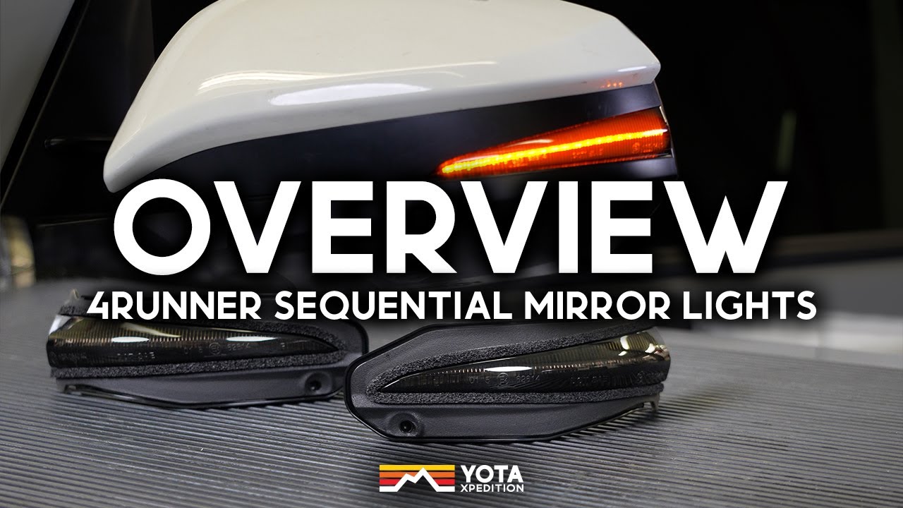 4Runner Sequential Mirror Turn Signals Overview | 2014-2024 | Yota X ...