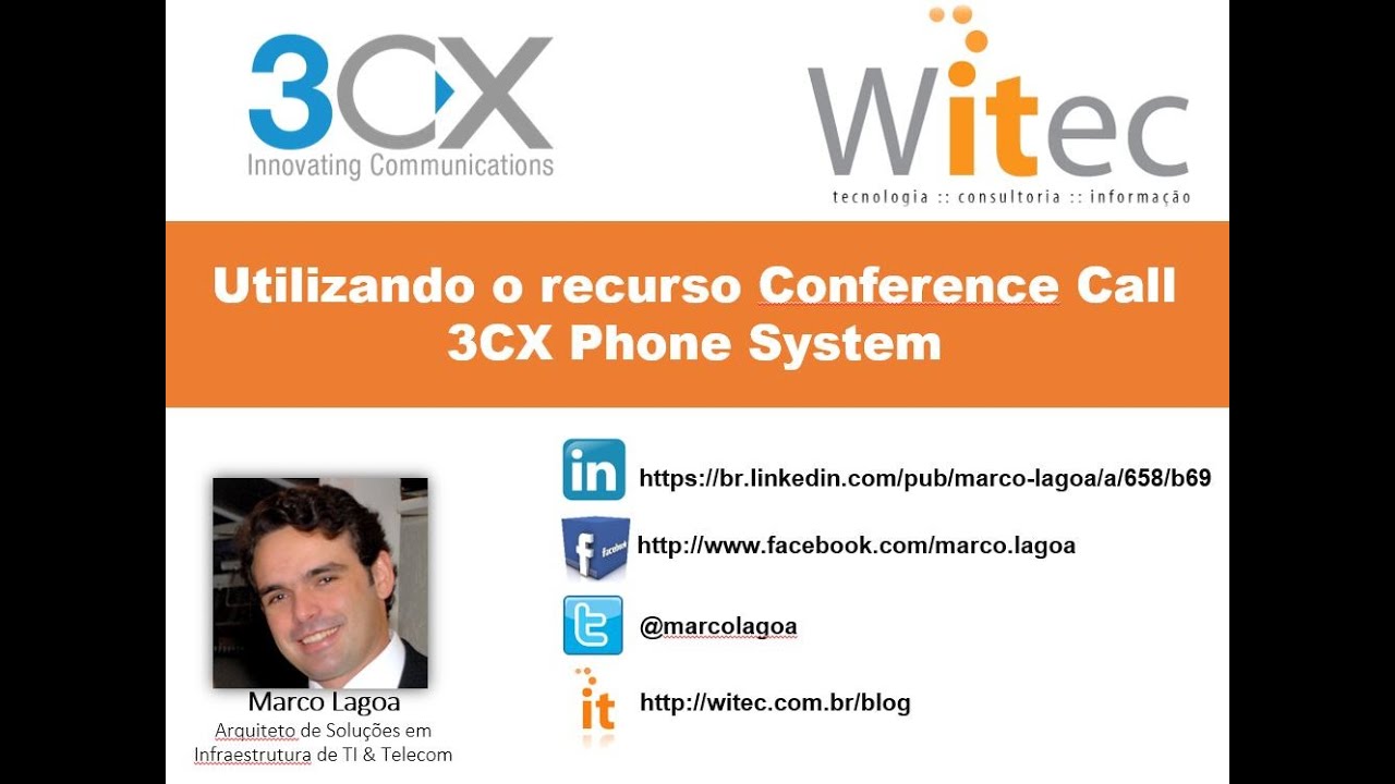 Tutorial 3CX - Vídeo 1 - 3CX Conference Call (3CX How To) - YouTube