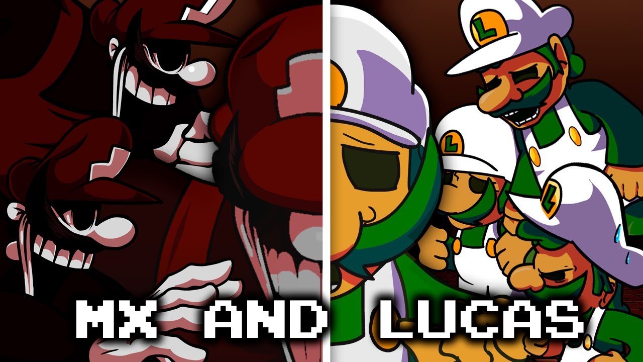 Best LUCAS VS MX songs covers by Voide - FNF - YouTube