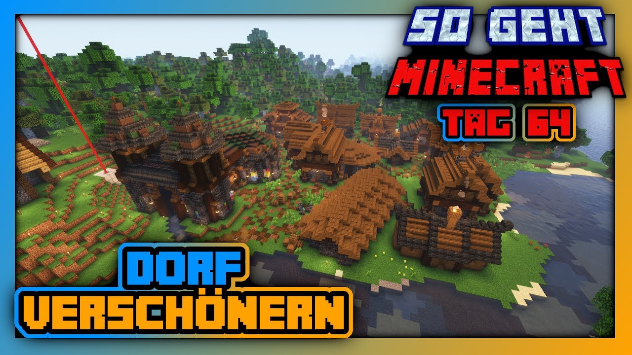 Wie verschönert man ein Dorf in Minecraft 1.21 🔸 Minecraft Dorf Bauen 🔸 ...