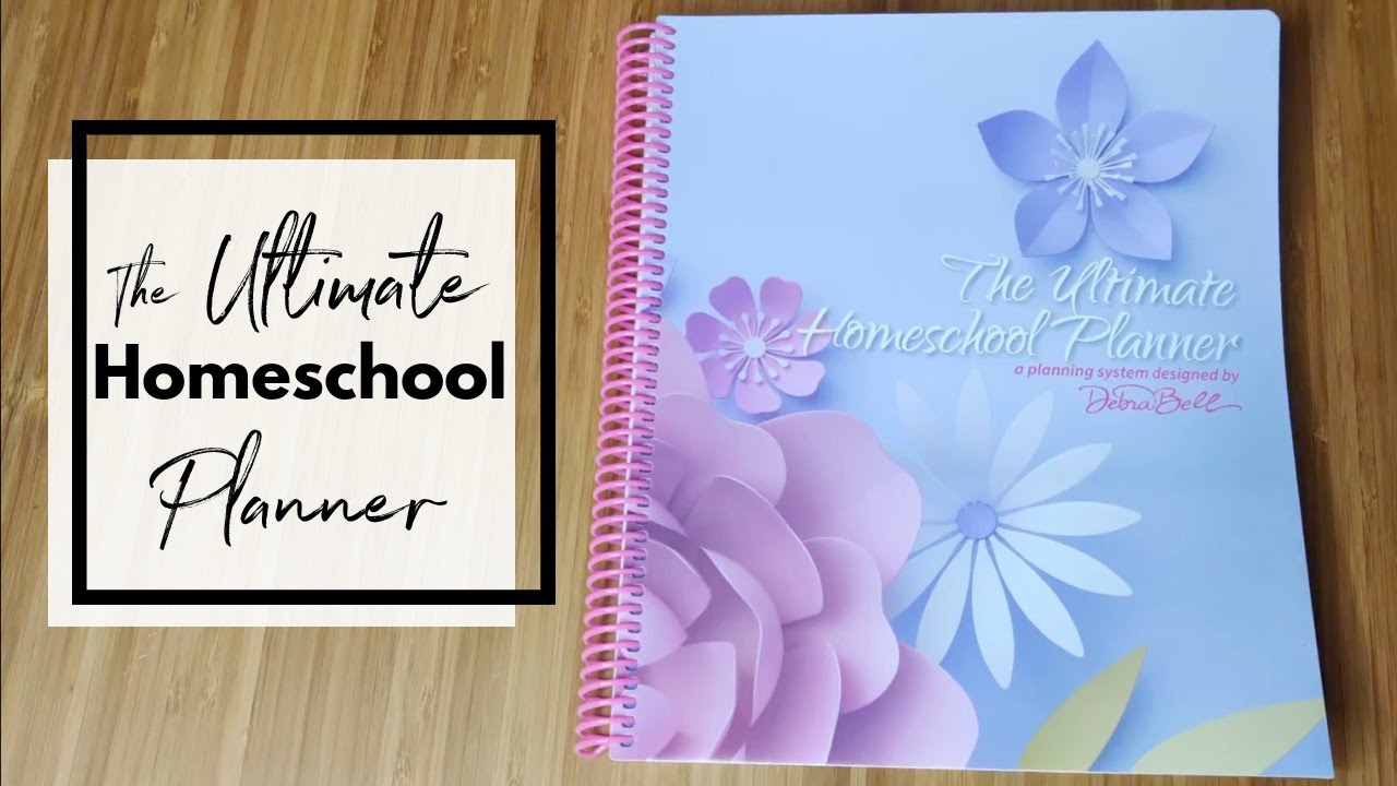 The Ultimate Homeschool Planner Flip Through - YouTube