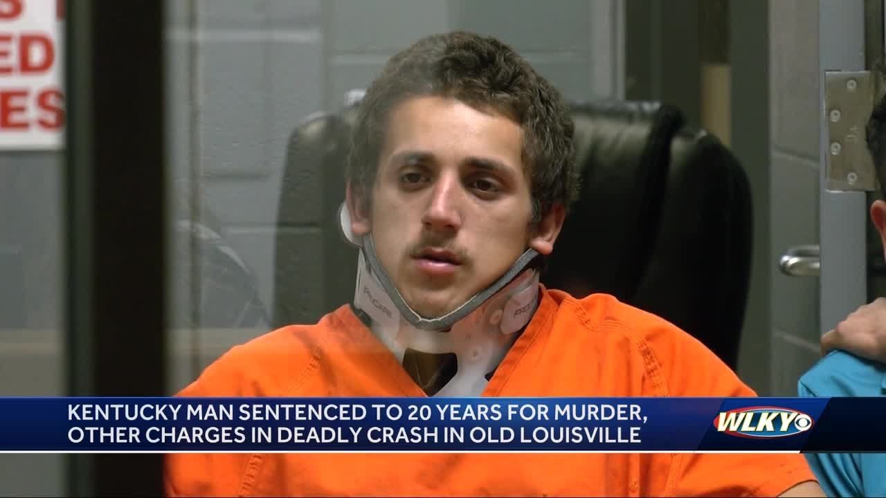 Kentucky man sentenced to 20 years for murder, other charges in deadly Old Louisville crash ...