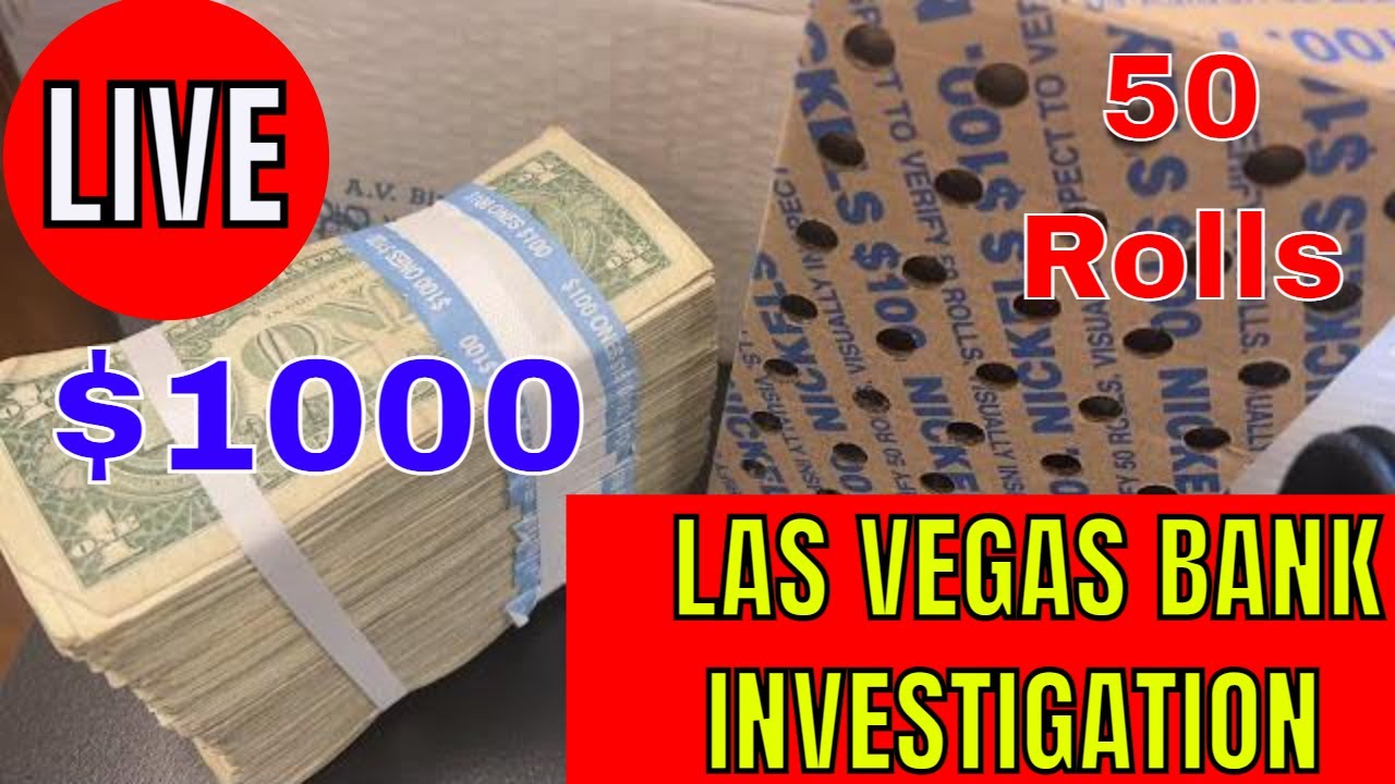 Investigating a FULL Box of BANK Rolled NICKELS and a STACK of $1000 ...