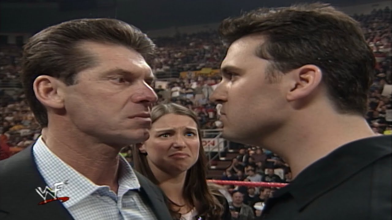 Shane McMahon Slaps His Father Vince! RAW IS WAR 12/4/99 - YouTube