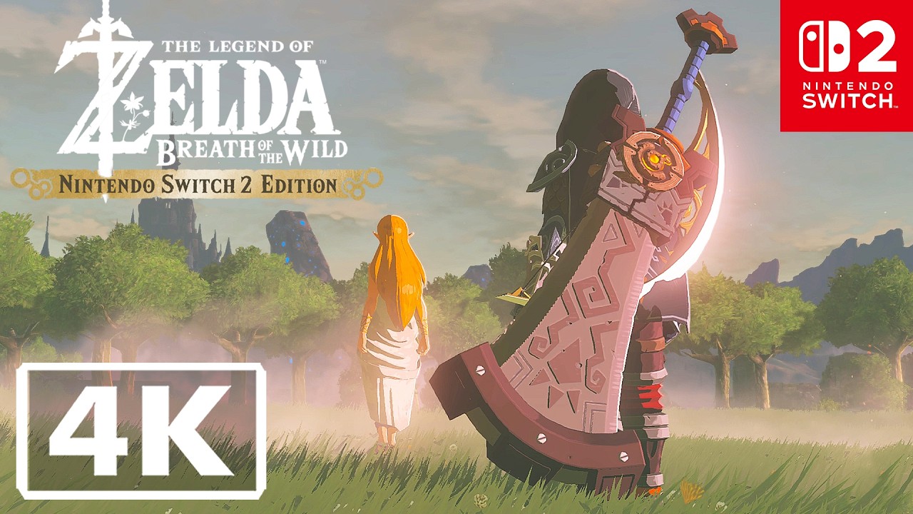 The Legends of Zelda BOTW Switch 2 - Final Boss and Ending (4K60FPS ...