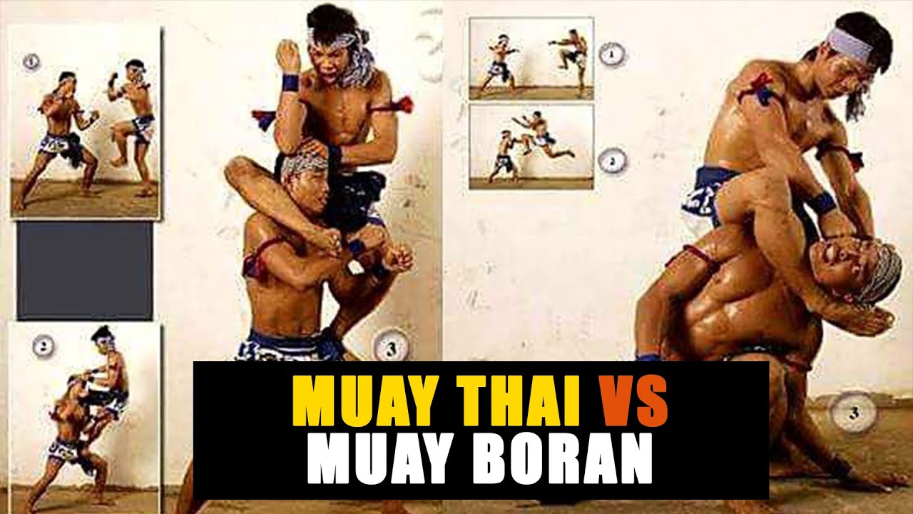 Muay Boran vs Muay Thai - YouTube