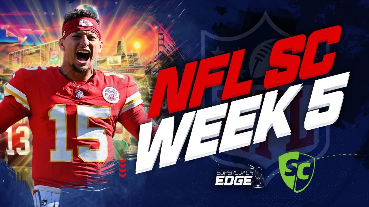 NFL SuperCoach 25/26 | Week 5 | Team Talk - YouTube